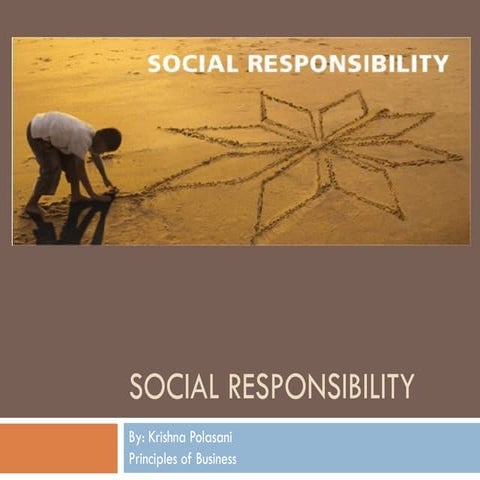 Social Responsibility | PPT