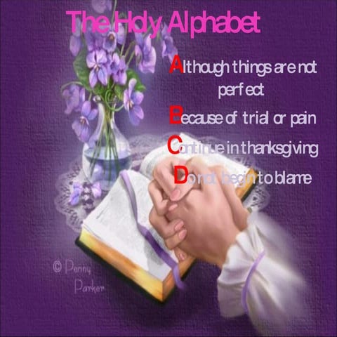 The holy alphabet | DOC