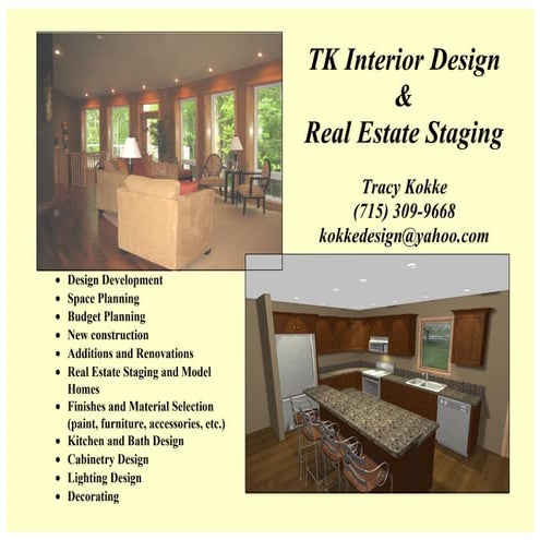 Tk Designs Flyer | DOC | Real Estate Industry | Industries
