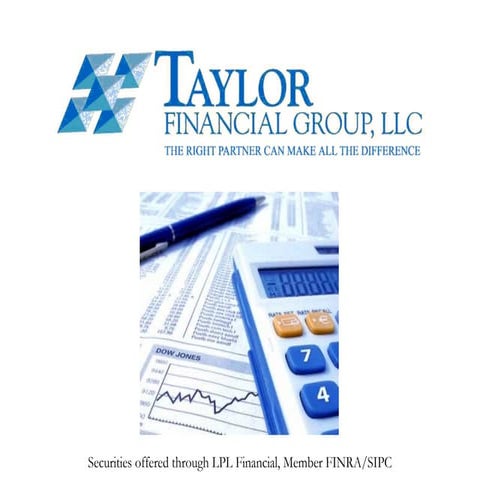 Taylor Financial Group Firm Powerpoint | PPT