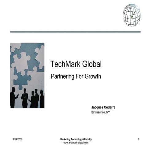 Tech Mark Global Overview 021409 | PDF | Marketing and Advertising ...