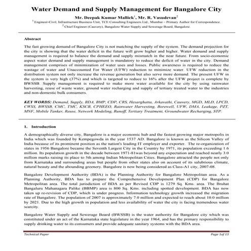 BANGALORE - URBAN INFRASTRUCTURE.pptx