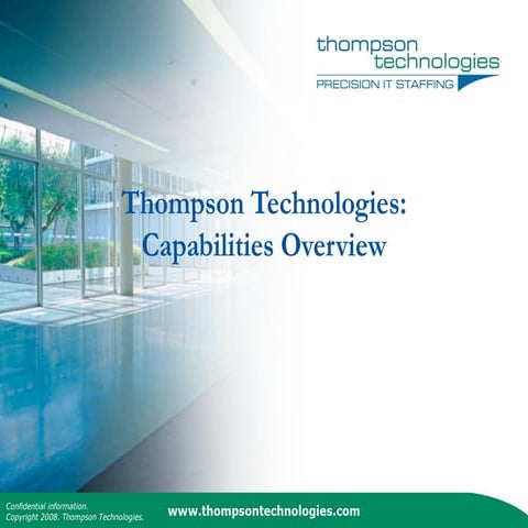 Thompson Capabilities Presentation V2 | PPT
