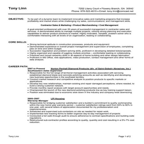 Tony's Resume | PDF