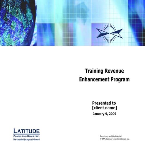 Training Revenue Enhancement Program V2 | PPT