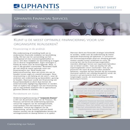 Ufs Expert Sheet Financiering | PDF | Business Accounting & Finance ...