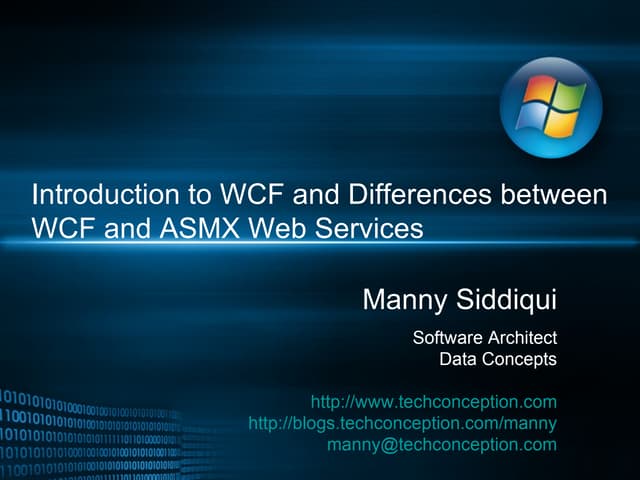 Wcf And Asmx Web Services Ppt