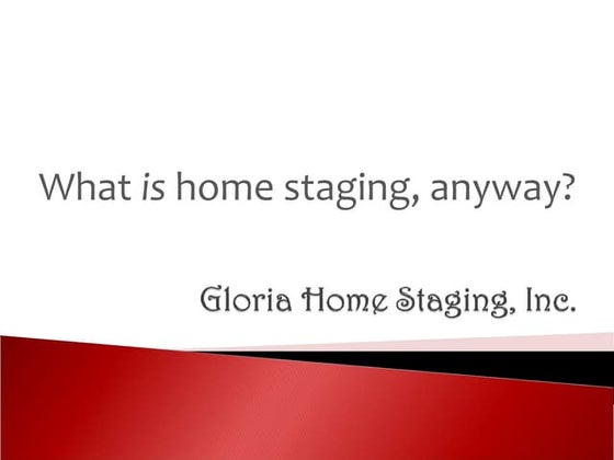Home Staging Visuals | PPT