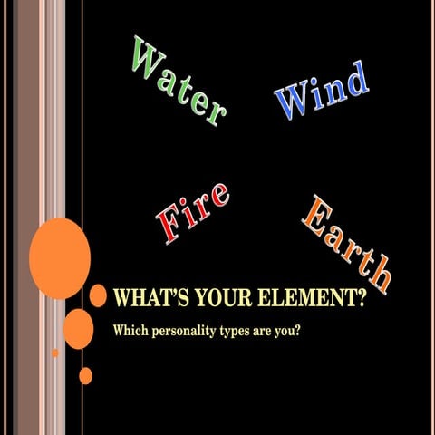 Whats Your Element Final | PPT