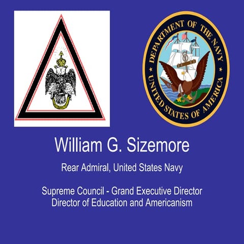 AdmiraL William G Sizemore | PPT