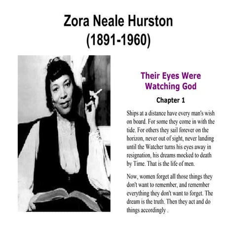 Zora Neale Hurston | PPT