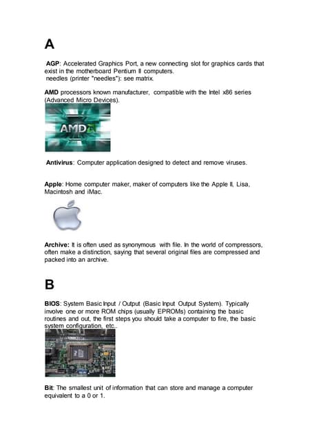 200 common abbreviations and terminology in ict part 1 | PDF