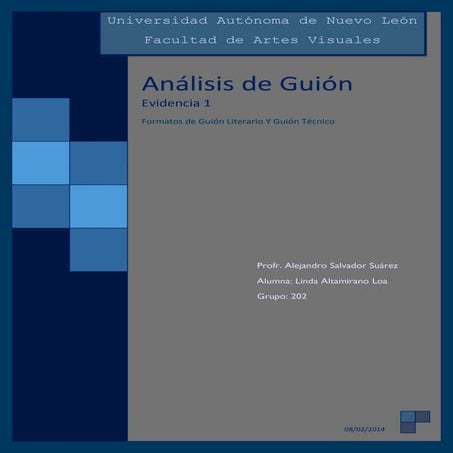 A.formato de guión técnico y literario (1) | PDF