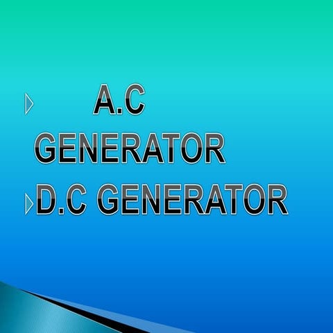 12th CBSE Physics Project AC Generator | DOCX