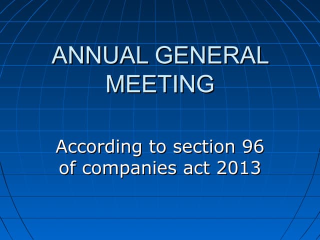 Note and format on circular resolution under the companies act 2013 | DOC