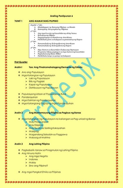 Ugnayang Pilipino-Amerikano at Kasunduang Militar | PPT