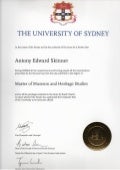 UNSW Certificate (MScTech)