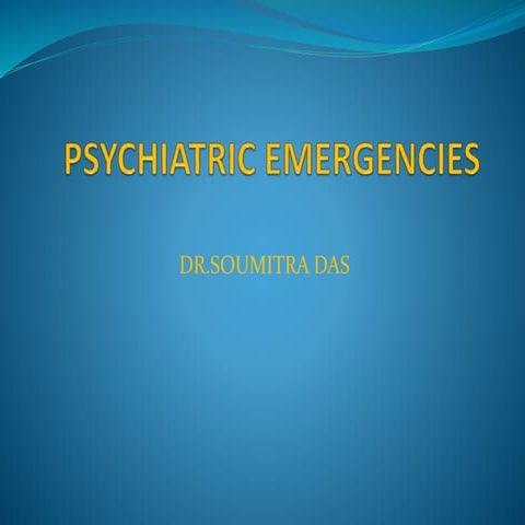 A.emg psy 1 feb.13 | Mental Health | Diseases and Conditions