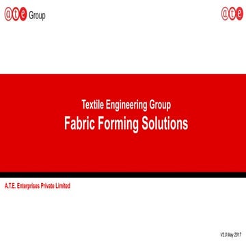 Fabric Forming Solutions from A.T.E. | PPTX