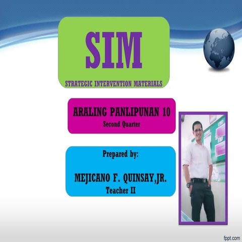 A.P 10 STRATEGIC INTERVENTION MATERIAL 2nd Quarter | PPT