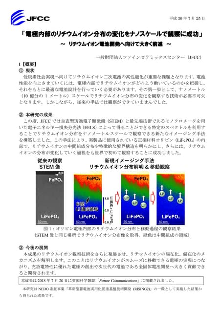 JFCC 「マテリアルズインフォマティクスを応用した高誘電率材料設計システムの開発に成功」 ～ 積層セラミックスコンデンサ誘電体材料の開発に新たな設計指針 ～ | PDF