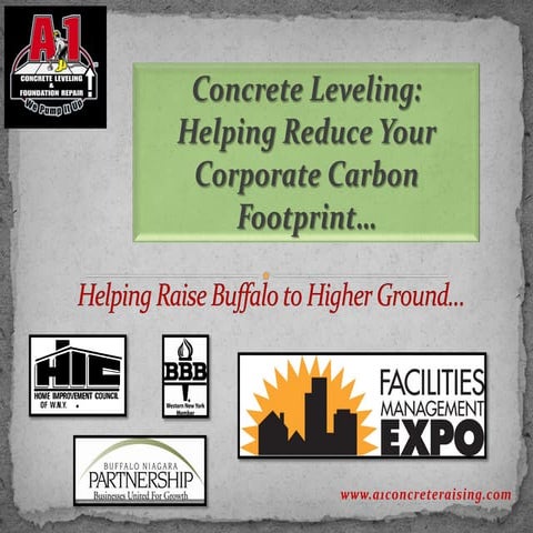 Concrete Leveling - Helping Reduce Your Corporate Carbon Footprint | PDF