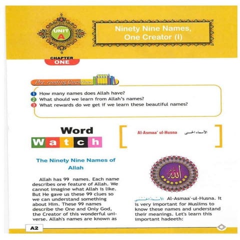 A 1 (ninety nine names one creator i) | PPTX