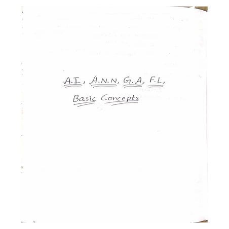 Basics Concepts Of A Ianngenetic Algorithmfuzzy Logic Pdf 2203