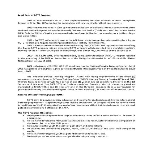 a. Legal Basis for ROTC Program.docx