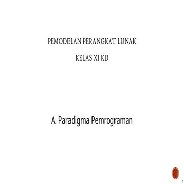 Pemodelan-Perangkat-Lunak. Paradigma Pemrograman.pptx