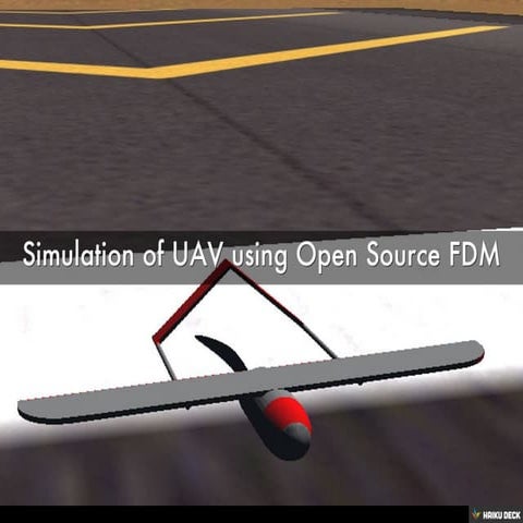 Simulation of UAV using Open Source FDM | PDF