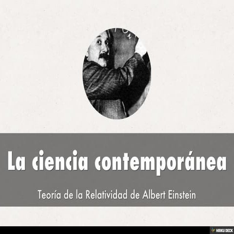 La ciencia contemporánea | PDF