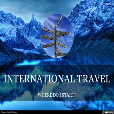 International travel | PPT