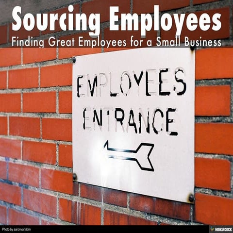 Sourcing Employees | PDF