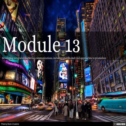 Module 13 | PPT