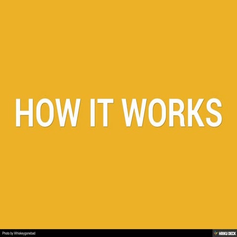 HOW IT WORKS | PDF
