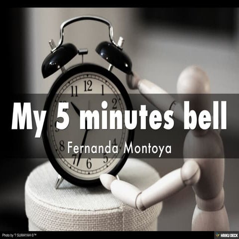 My 5 minutes bell | PDF | Poetry | Books and Literature