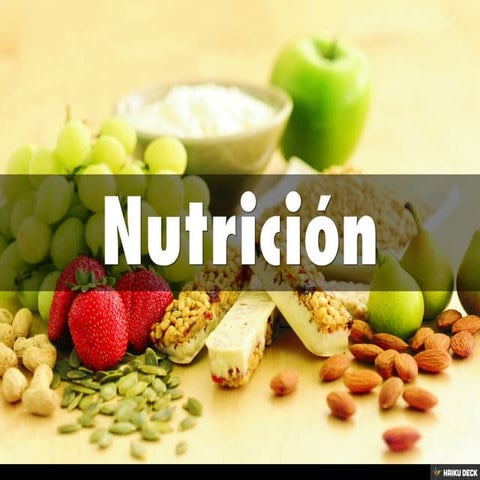 Nutrición | PDF