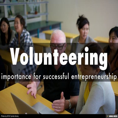 Volunteering | PDF