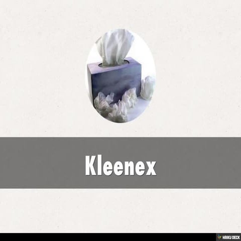 Kleenex | PDF