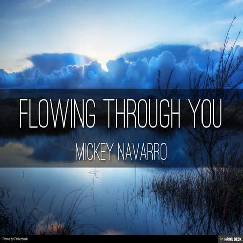 Flowing Through You | PDF