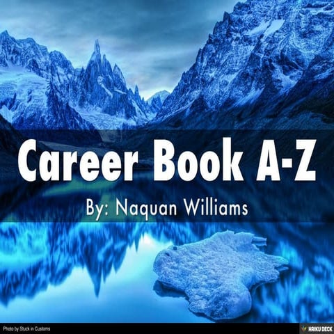 Career Book A-Z | PPT