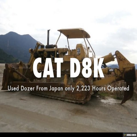 CAT D8K | PDF