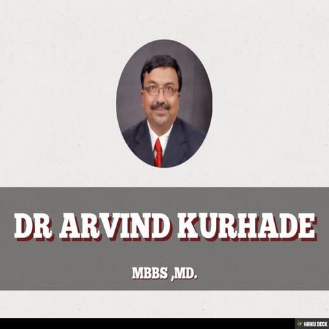 Dr Arvind Kurhade | PPT