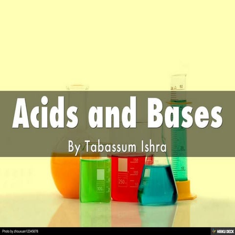 Acids and Bases | PPT