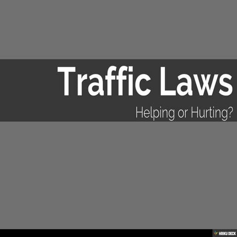 Traffic Laws | PPT