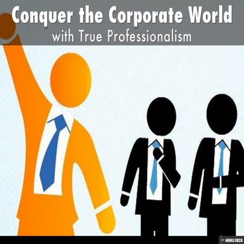 Conquer the Corporate World | PDF