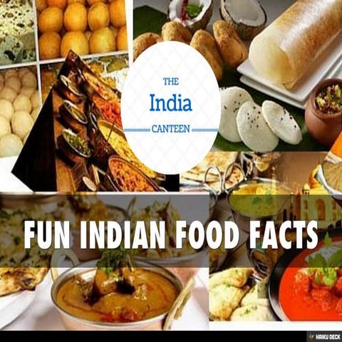 FUN INDIAN FOOD FACTS | PDF