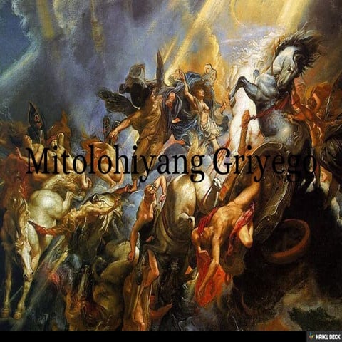 Mitolohiyang Griyego | PDF