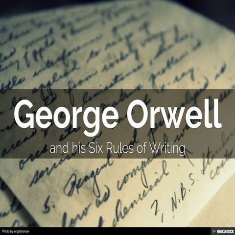 George Orwell | PDF